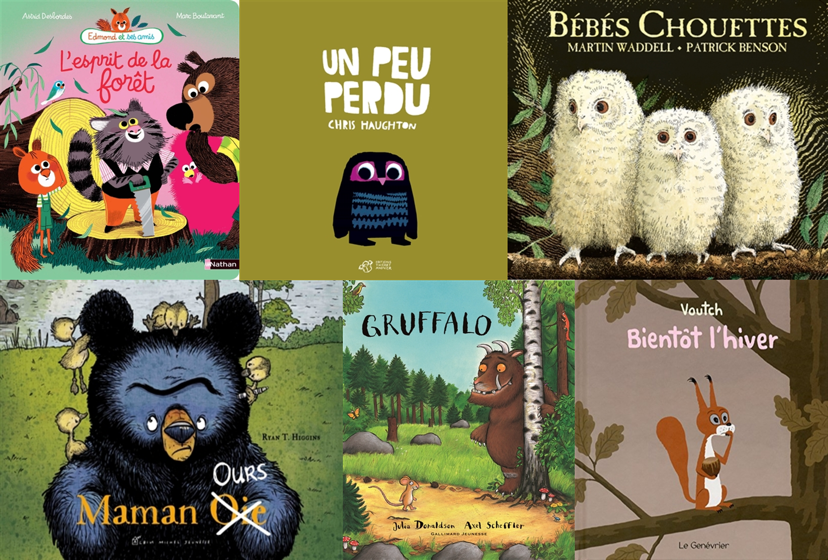 Une lecture sur les animaux de la forêt ! - les mots & les choses